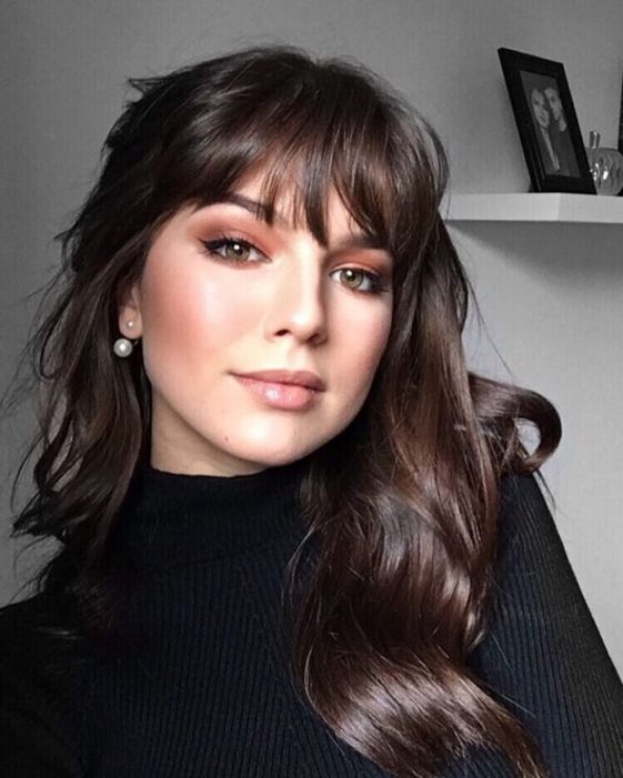 Hairstyles with bangs 2022-2023 | What haircut goes well with bangs ...